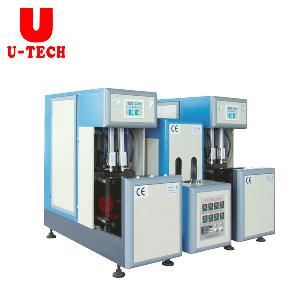 twin model semi-auto blow molding machine